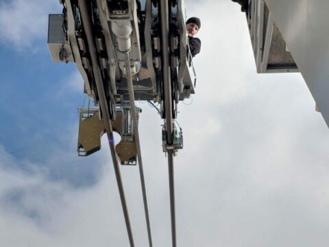 Magnetic rope testing - ROPESYS