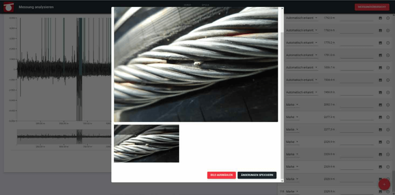 Technology - Magnetic Rope Testing - ROPESYS